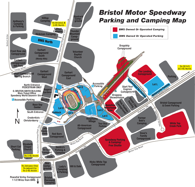 Camping | Fan Info | Bristol Motor Speedway
